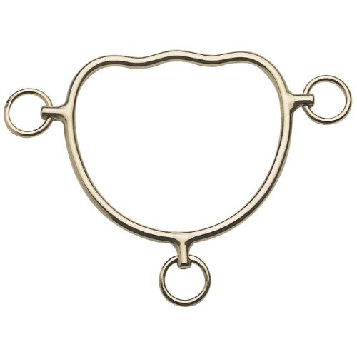 CP Steel Anti-Rearing Bit w/Wave Mouth | Race Zone Racing Supplies